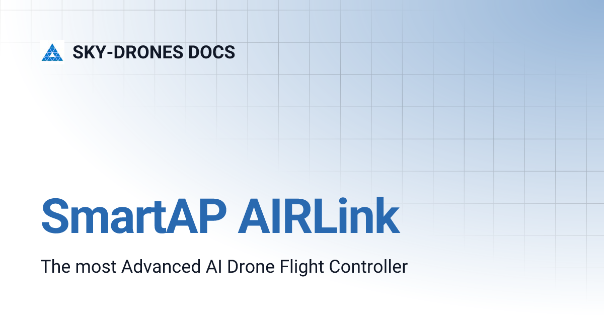 SmartAP AIRLink | SKY-DRONES DOCS